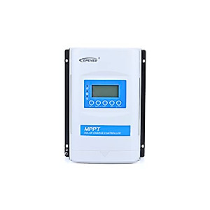 EPEVER XTRA4215N Series MPPT Solar Charge Controller, 40A Max Charge/Discharge, High-Efficiency Energy Conversion, Ideal for Off-Grid PV Systems