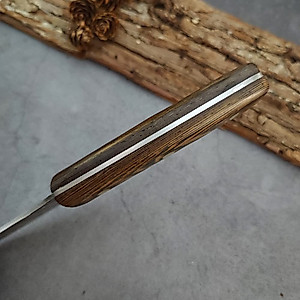 NA 7.5'' Hand Forged Meat Cleaver Stainless Steel Chef Knife Butcher Knives Chopper for Kitchen, Restaurant or Camping