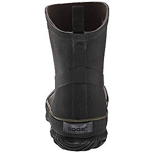 Bogs Men's Digger Mid Ankle Boot, Black, 13