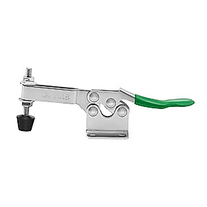 10 pack Hold Down Toggle Clamps Latch Antislip Red 201B Hand Tool 200Lbs Holding Capacity Antislip Horizontal Quick Release Heavy Duty Toggle Clamp Tool (201B 10pcs Green)