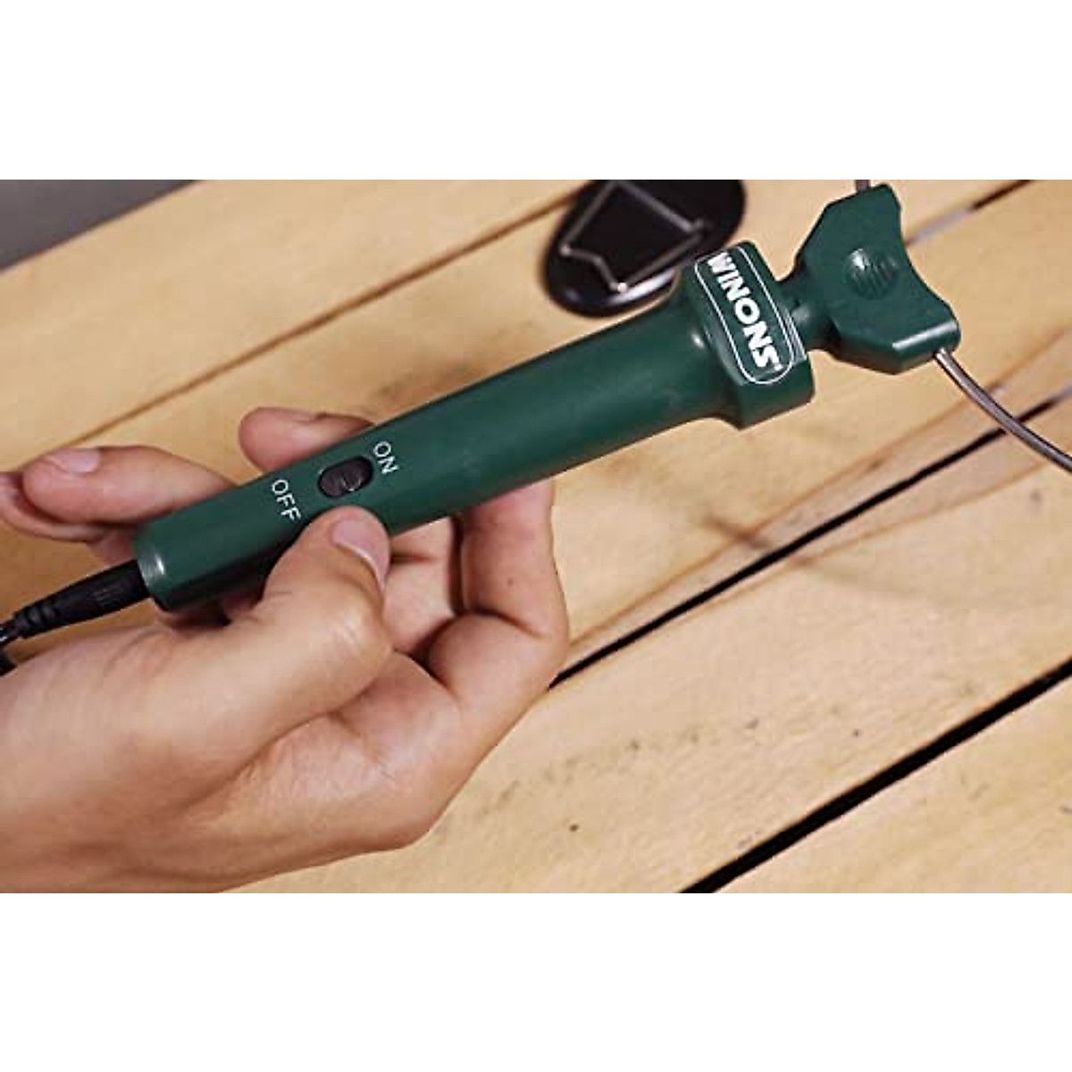 WINONS Foam Cutter, WFC-0001W Hot Wire Foam Cutter Electric Styrofoam Cutter Tool with Foam Marker, Replacement Wire and Safety Stand