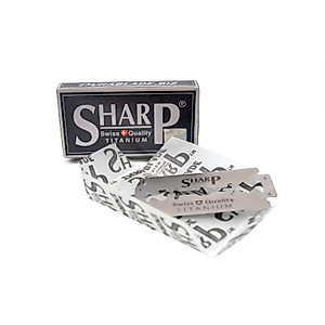 Durablade 100 Sharp Titanium Double Edge Razor Blades For Safety Razor - Men's Safety Razor Blades For Shaving For Men For A Smooth And Clean Shave (1 Year Supply)