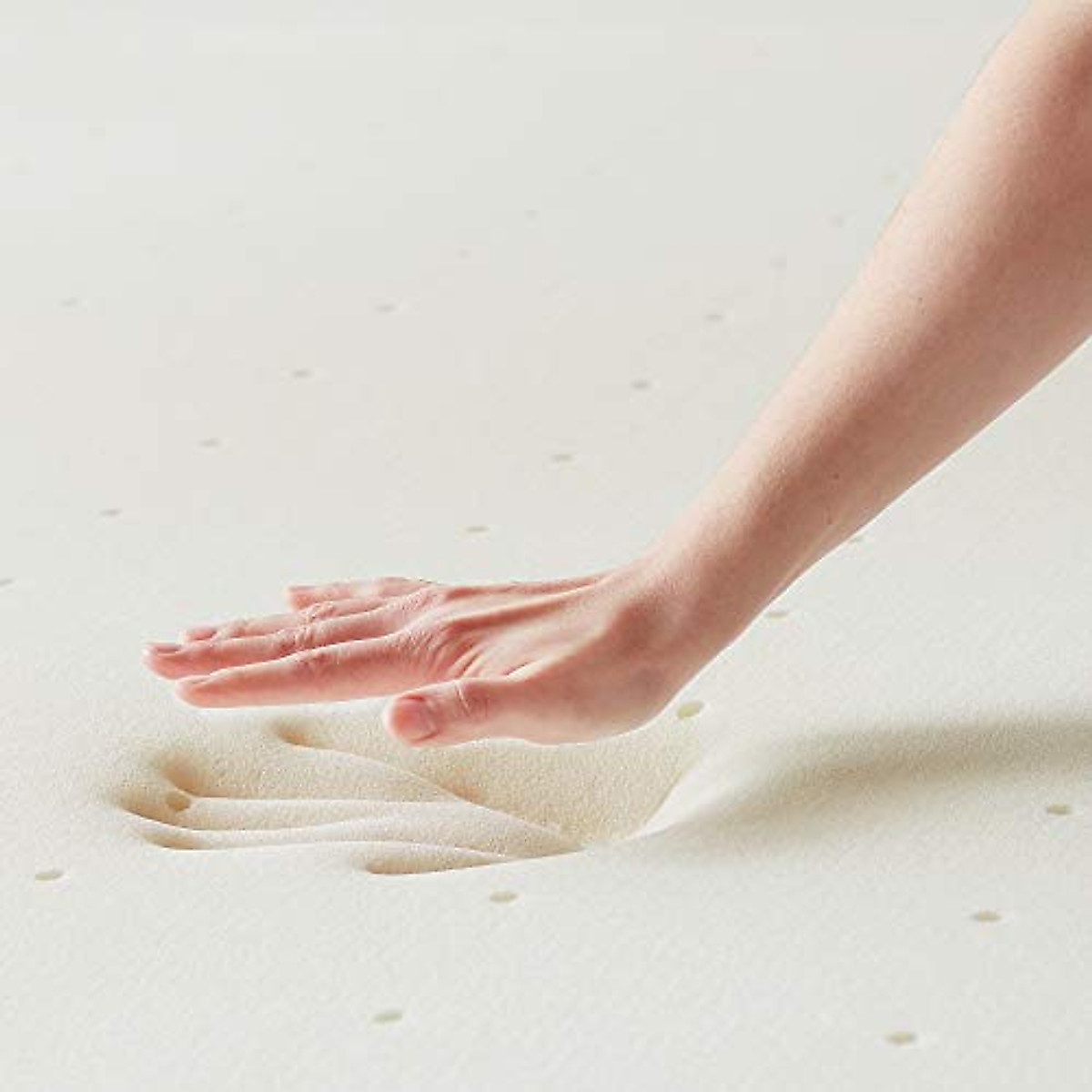 LUCID - LU20RQ45MT 2 Inch Ventilated Memory Foam Mattress Topper