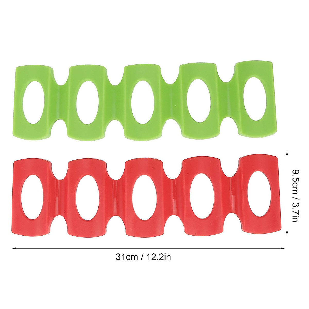 Can Stacker for Pantry 2pcs, Foldable Bottle Stacking Mat Refrigerator Silicone Can Stacker Water Bottles Rack Space Saver Fridge Storage Tray