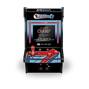 My Arcade Karate Champ Micro Player Arcade Machine: Fully Playable, 6.75 Inch Collectible, Color Display, Speaker, Volume Buttons, Headphone Jack - Electronic Games