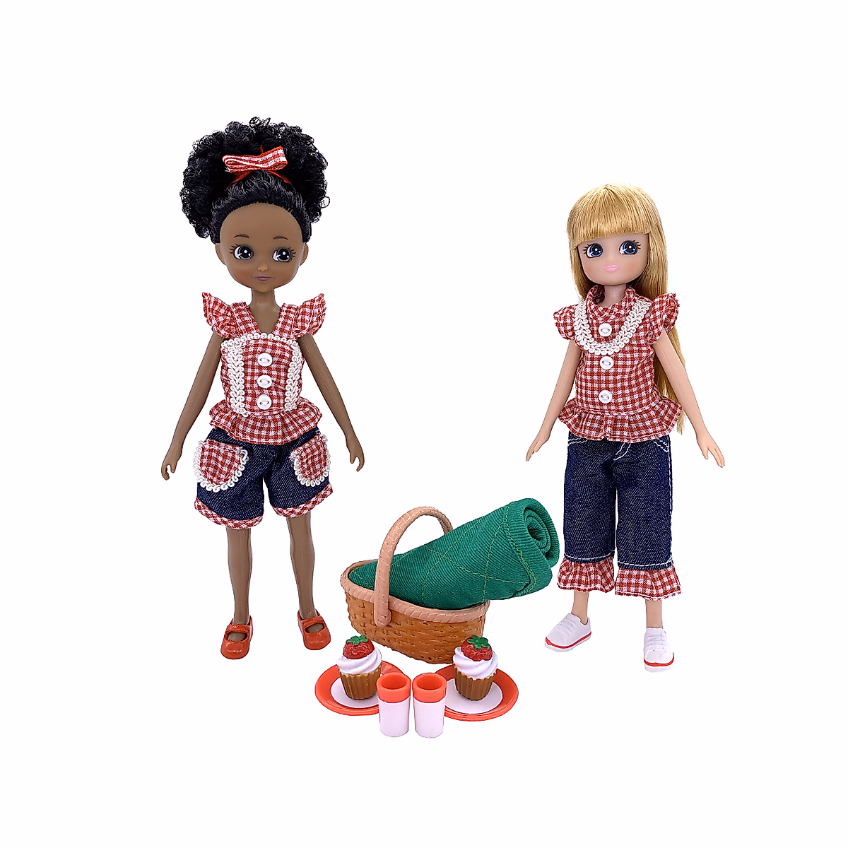 Lottie Picnic in The Park Dolls | Toys for Girls and Boys | Muñecas y Accesorios | Gifts for 3 4 5 6 7 8 Year Old | Small 7.5 inch