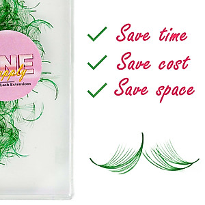 500 pcs Mixed colorful lash extensions | premade volume lash extensions | premade mega volume fans | colored lash extension | russian volume eyelash extensions. 8 beautiful color mixed: Brown, Red, Pink, Green, Blue, Purple, Yellow, Orange 6D and 8D | Len