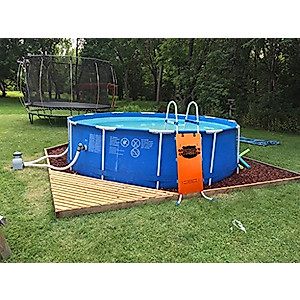 Grandma's Child Saver - Expert Pool Safety - Pool Ladder Guard - Child Protector - Prevent Drowning, Orange