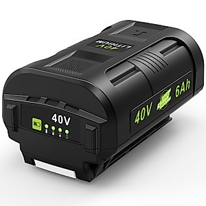 ARyee 40V 6.0Ah OP4050A Replacement for Ryobi 40V Lithium Battery OP4040 OP4015 OP4026 OP40201 OP40261 OP4030 OP40301 OP40401 OP40501 OP40601 Cordless Power Tool