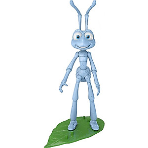 Mattel Disney and Pixar Featured Favorites Flik & Dot A Bug's Life Collectable Figures with Accessories, Highly Posable with Authentic Look, Collectors Gift Ages 6 Years & Up