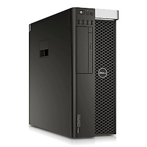 Dell Precision T7810 Mid-Tower Workstation - 2X Intel Xeon E5-2680 v3 2.5GHz 12 Core Processors, 128GB DDR4 Memory, 256GB NVMe SSD, 2TB HDD, Nvidia Quadro K5200, Windows 10 Pro. (Renewed)