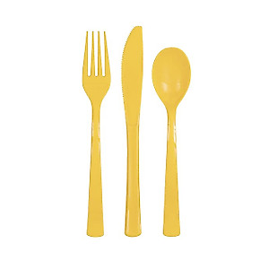 Minions 2 Despicable Me Birthday Party Supplies and Decorations For 16 Guests Paper Plates Napkins Cups Table Cover and Yellow Plastic Cutlery Set