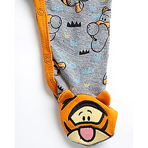 Disney Baby Boys' Romper: Mickey Mouse, Winnie the Pooh, Lion King, Size 6-9 Months, Tiger