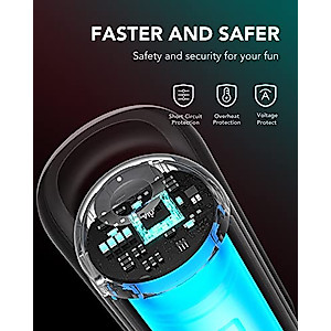 VIYISI Battery Pack for Oculus Quest 2, 5000mAh Portable Charger Accessories for Meta Quest 2 Headset, Power Bank for VR Quest 2 Original Strap, Fast Charging Extend Extra 2-4H Playtime