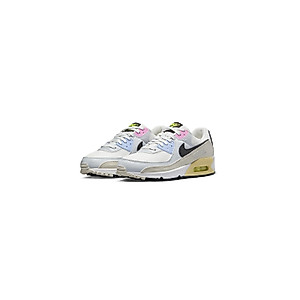 Nike Women's Air Max 90 Summit White/Black-Light Bone (DQ0374 100) - 9.5