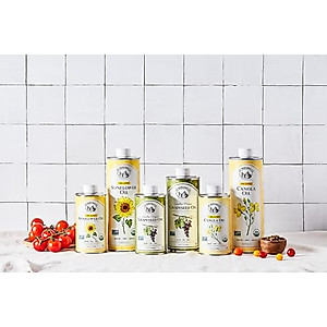 La Tourangelle, Organic High Oleic Sunflower Oil, Neutral Oil For Medium to High Heat Cooking and Skin Care, Non GMO, Pesticide and Chemical Free, 16.9 Fl Oz