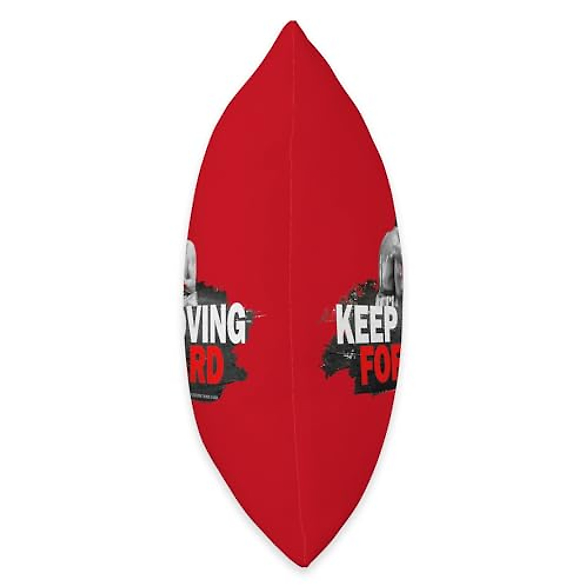 Rocky Keep Moving Forward Throw Pillow, 16x16, Multicolor