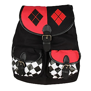 DC Comics Harley Quinn Knapsack Mochila 14x 17en