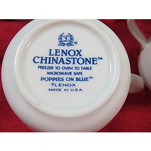 Lenox Chinastone Poppies on Blue coffee/tea cup