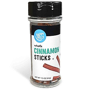 Amazon Brand - Happy Belly Cinnamon Sticks, Whole, 1.5 ounce (Pack of 1)
