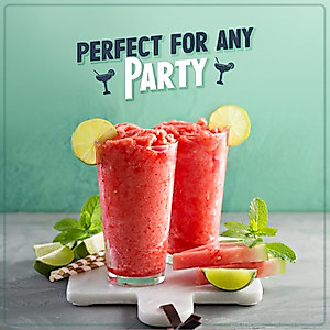 Nostalgia 64-Ounce Margarita Maker & Slushie Machine Easy-Flow Spout, Perfect for Slushies, Daiquiris, and Margaritas, Red