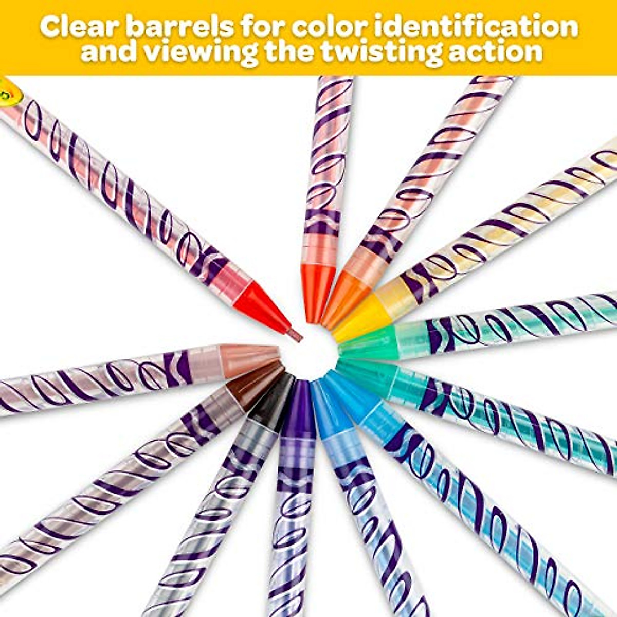 Crayola 18 Ct Twistables Colored Pencils