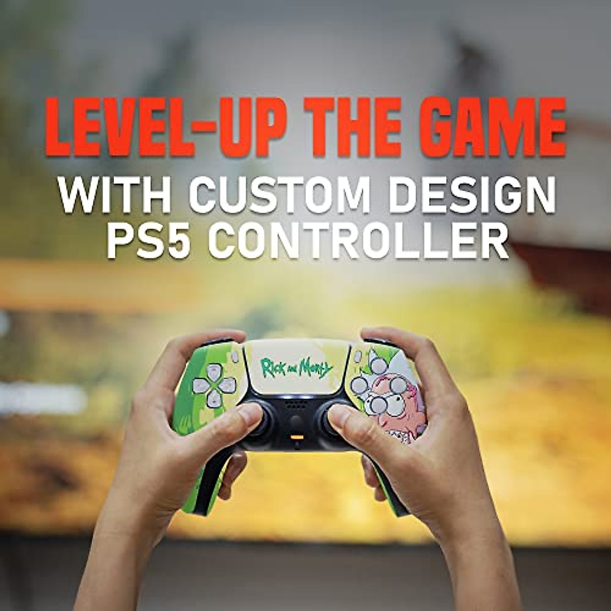 Dyeport Original PS-5 Controller compatible with Play-Station 5 Console | Custom PS-5 Wireless Controller | Printed in USA with Advanced HYDROGRAPHIC Technology (NOT JUST A SKIN or DECAL)