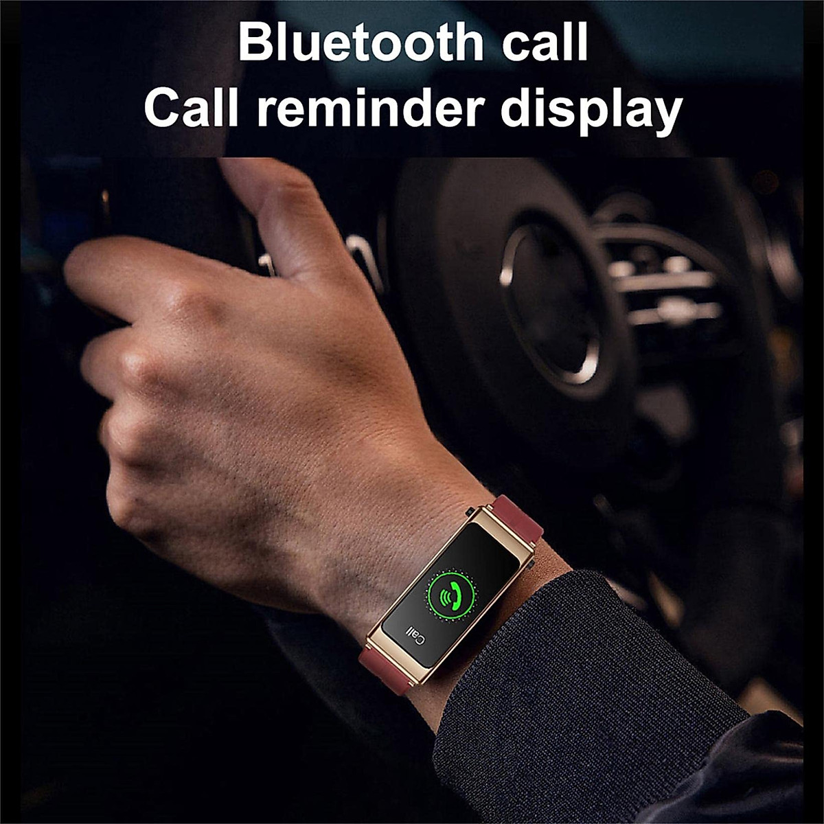 2023 New Upgrade Sports Smartwatch with Wireless Earphones 2 in 1 Ultrathin 1.14inch IPS Touch-Screen Ipx6 Waterproof Multi Sport Mode Bv5.2 Compatible with iOS & Android for Sports (Rose Gold)