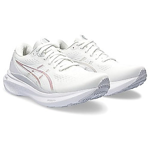 ASICS Women's Gel-Kayano 30 Anniversary Shoes, 13, White/Lilac HINT