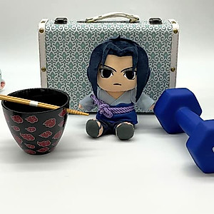 JUST FUNKY Naruto Shippuden Plush | Naruto Plush | 9” Tall Collectible Anime Plush | Sasuke Uchiha Action Figure Plush | Plush Pillow for 14+ | Ideal for Naruto Merch | Officially Licensed