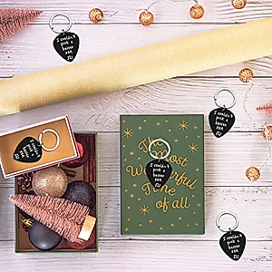 Guitar Pick Son Keychain Gift from Mom Dad I couldn’t Pick a Better Son Keychain Cute Funny Mini Adult Key Ring Special Engraved Charm Pendent Men Present for Birthday Christmas Gift