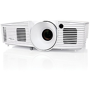 Optoma EH341 Full 3D 1080p 3500 Lumen DLP Multimedia Projector with MHL Enabled HDMI Port, 20,000:1 Contrast Ratio and 8,000 Hour Lamp Life