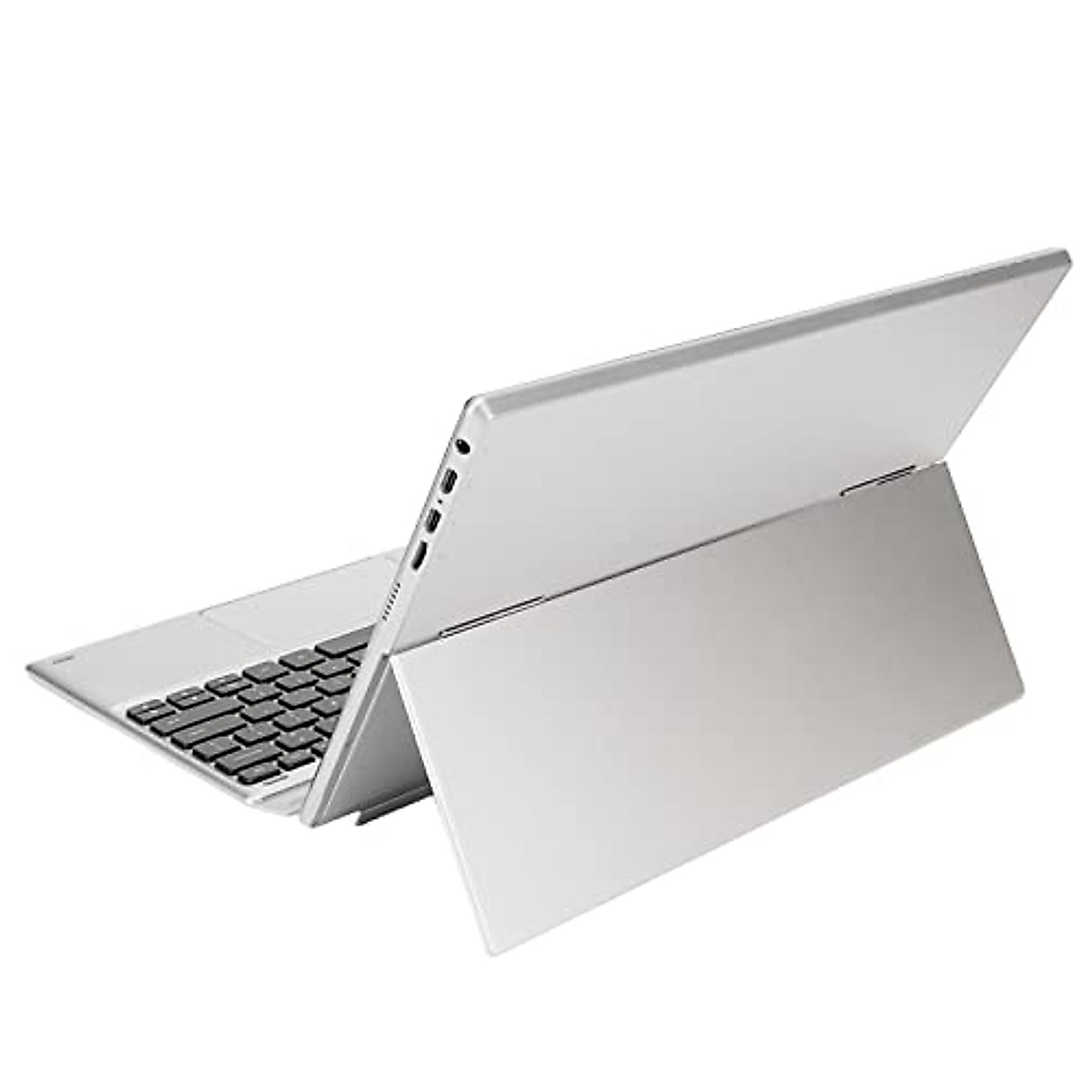 Zunate Laptop for Windows 11, 2 in 1 12.3in Touch Screen 2880x1920 IPS Display,with Magnetic Keyboard, for Intel J4125 2.00GHz, LPDDR4 12GB and 256GB SSD, Ultra Slim,Webcam,WiFi,BT