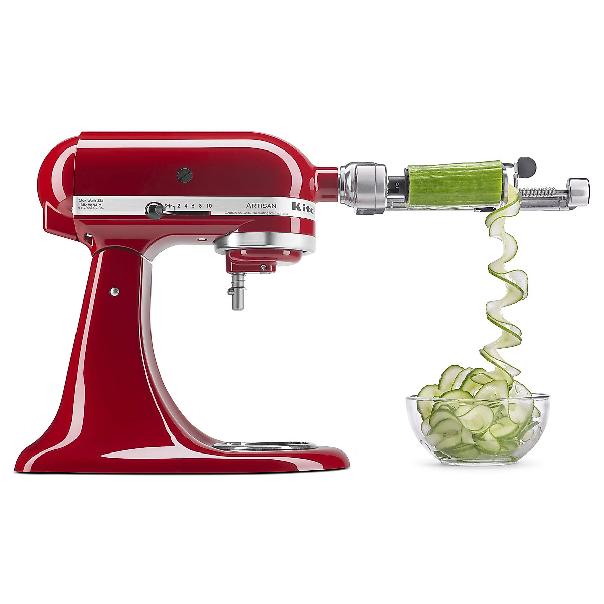 KitchenAid Spiralizer Plus with Peel, Core and Slice and Vegetable Sheet Cutter Attachment Bundle