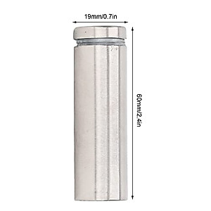 Glass mounting, Stainless Steel Advertising Screw Set for Home