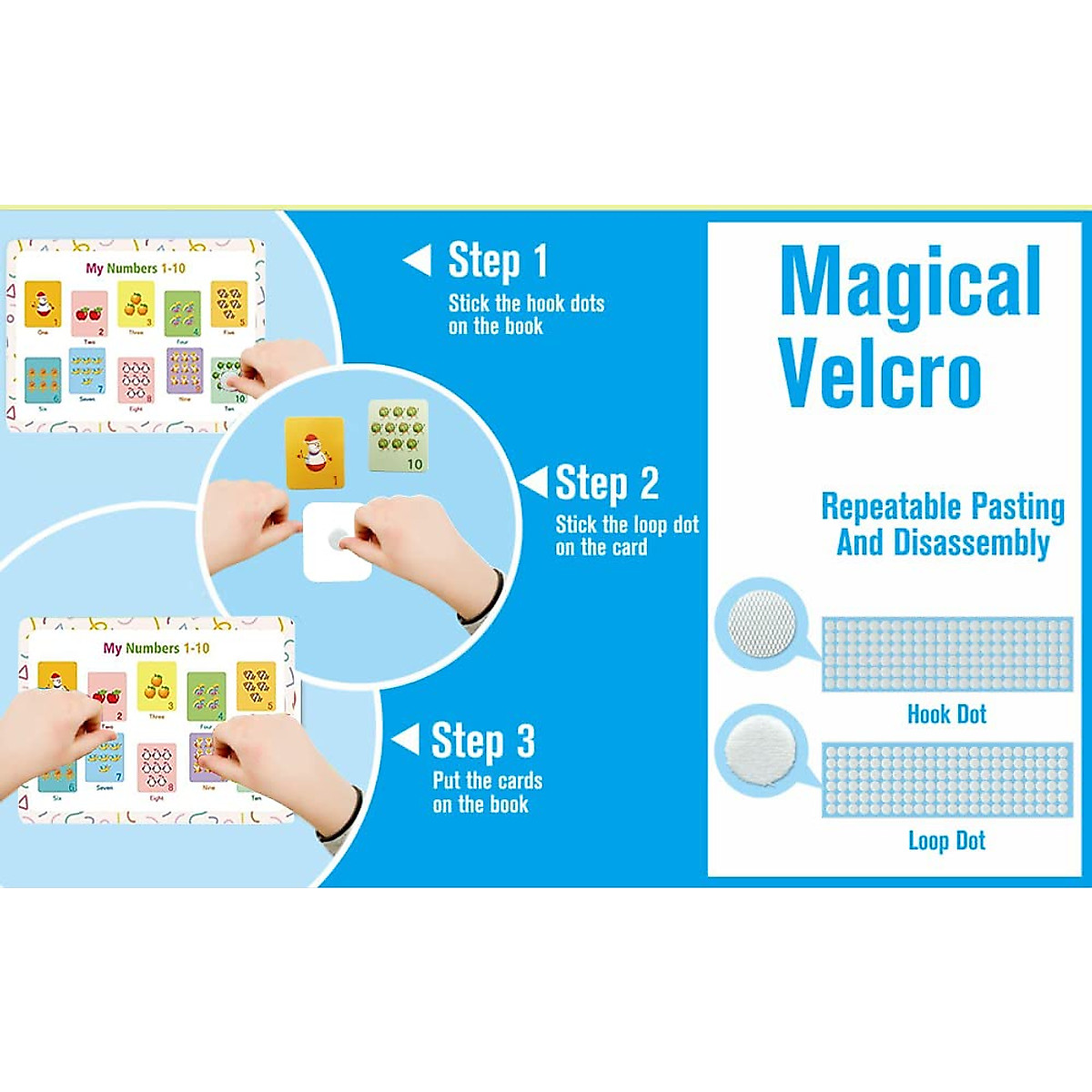 Busy Book for Toddlers, Montessori Toys for Toddlers, Preschool Educational Activities, 32 Theme Busy Book, Autism Sensory Educational Toys, Early Learning Toys, for Boys and Girls