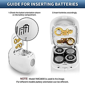 tyrone Rechargeable CR123a Lithium Batteries CR123A Battery for Arlo Camera VMC3030 VMS3330 3530 Alarm System, 8-Pack 123A Batteries and 4-Bay Charger