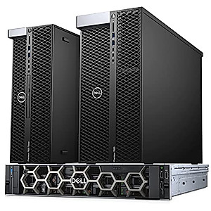 Dell Precision 7820 Workstation Desktop | Xeon Silver - 4208-1TB HDD Hard Drive - 32GB RAM - AMD Radeon PRO WX 2100 | 8 cores @ 3.2 GHz - 2GB GDDR5 Win 10 Pro Black