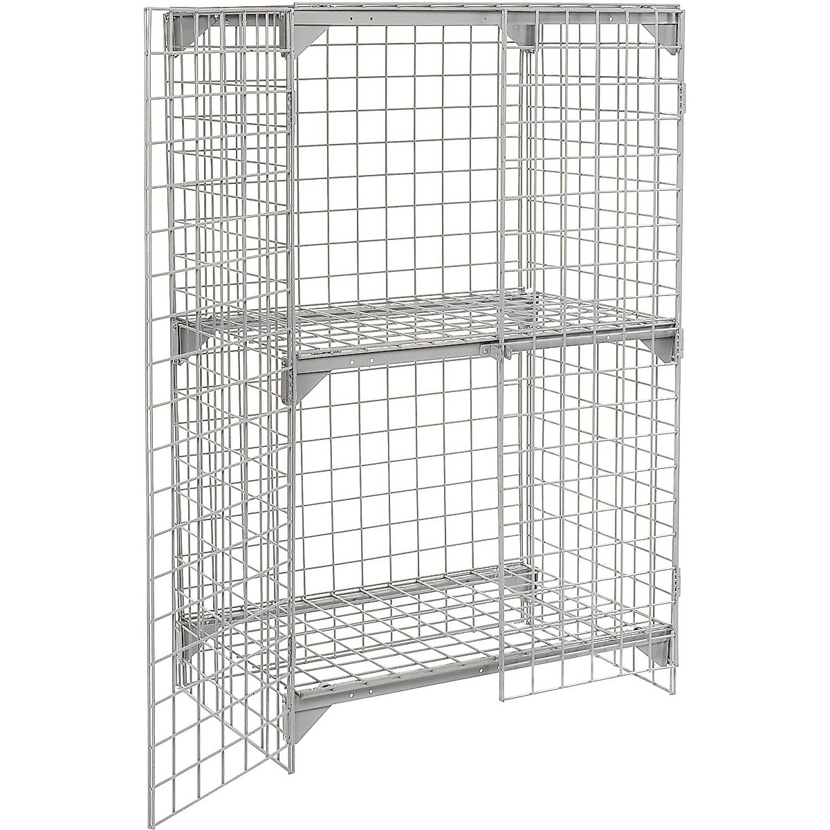 Global Industrial Wire Mesh Security Cage, 36 x 24 x 60