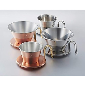 Kalita Coffee Dripper 'TSUBAME' WDS-185 2-4 Person Use Stainless Steel 5097