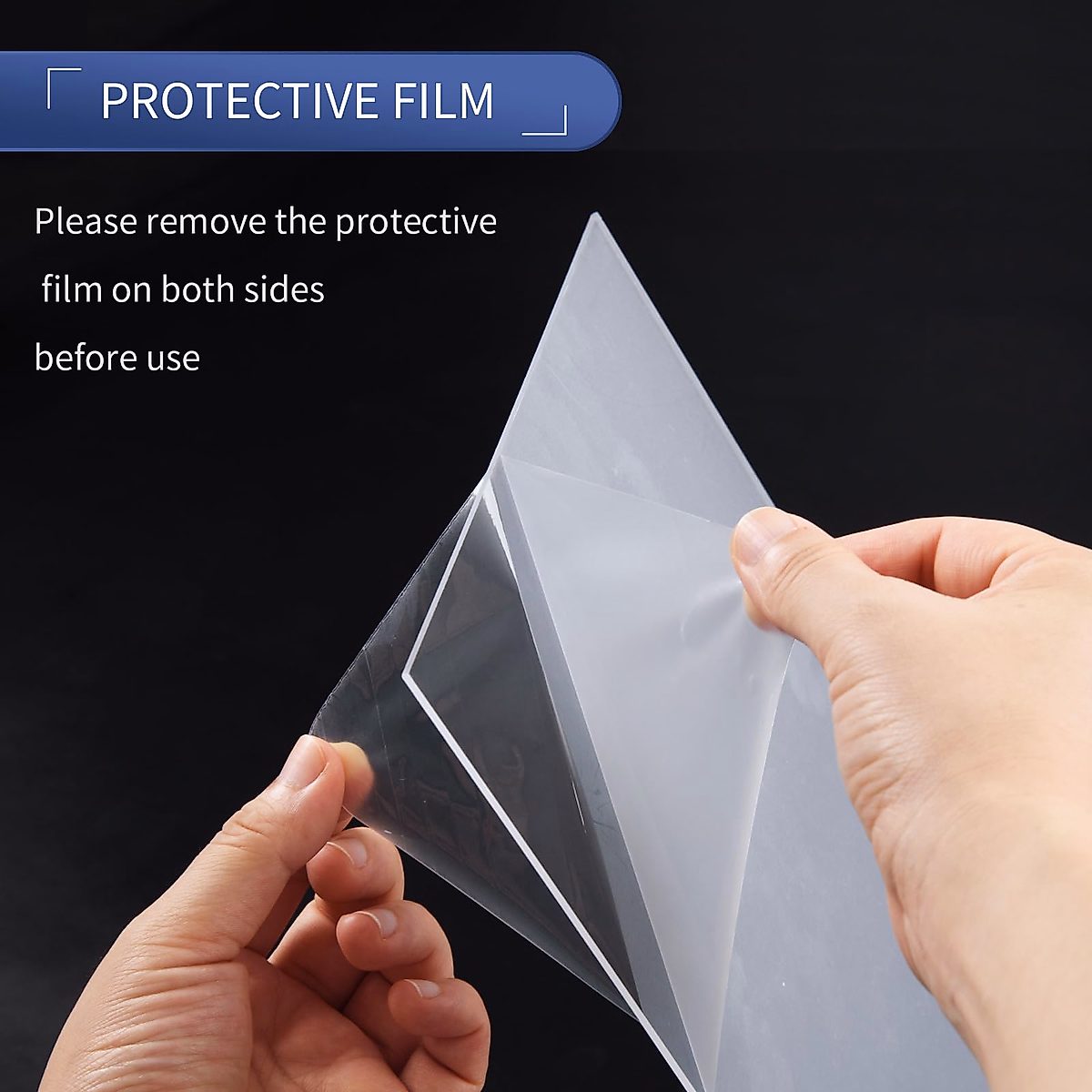 12 Pack 8" x 12" Clear Acrylic Sheets 1.8mm Thick Transparent Cast Plexiglass Plastic Sheets Clear Plastic Acrylic Boards Panel Glass Replacement for DIY Display Projects, Craft, Sign, Photo Frame