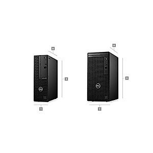 Dell Optiplex 3000 3090 SFF Small Form Factor Desktop (2021) | Core i5-256GB SSD - 8GB RAM | 6 Cores @ 4.5 GHz Win 11 Home (Renewed)