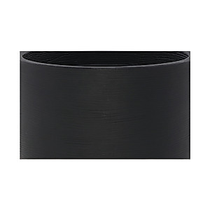 Tramontina Thai Plastic Planter, Anthracite, 50 x 67 cm Height, Weatherproof, Volume 84 litres
