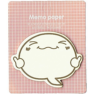 Cute Sticky Note Pads - Smiling Expressions - Pack of 4 - Fun Sticky Notes