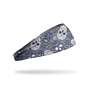 JUNK Brands Muertos Big Bang Lite Headband, Blue, One Size