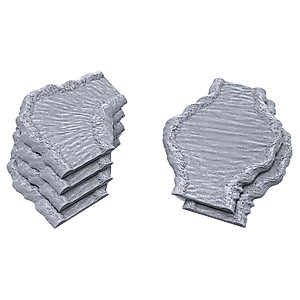 Modular Waterways, 3D Printed Tabletop RPG Scenery and Wargame Terrain for 28mm Miniatures