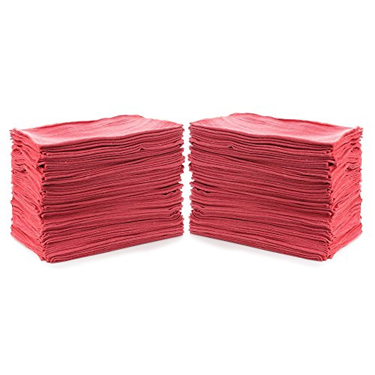 Simpli-Magic Shop Towels, 14"x12", Red (600 Pack - Full Case)