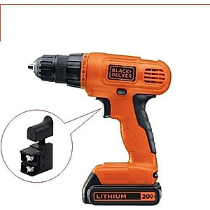 Bettomshin 1Pc Trigger Switch, Electric Tool Switch for Electric Hammer, Bosch NO.21 4100 Series No Lock Switch, No Speed Control, Pushbutton Switches for Hand Electric Drill