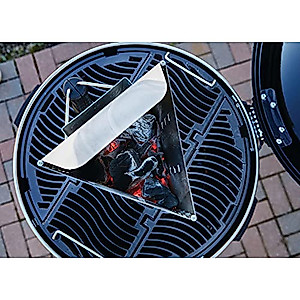 Napoleon Grills PRO22K-LEG-2 PRO22KLEG2 Charcoal Kettle Grill, Black