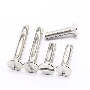 M2 Stainless Steel Slotted Flat Head Machine Screws Qty 300-piece Assortmrnt Set M2x3 M2x4 M2x5 M2x6 M2x8 M2x10 M2x12 M2x14 M2x16 M2x18mm